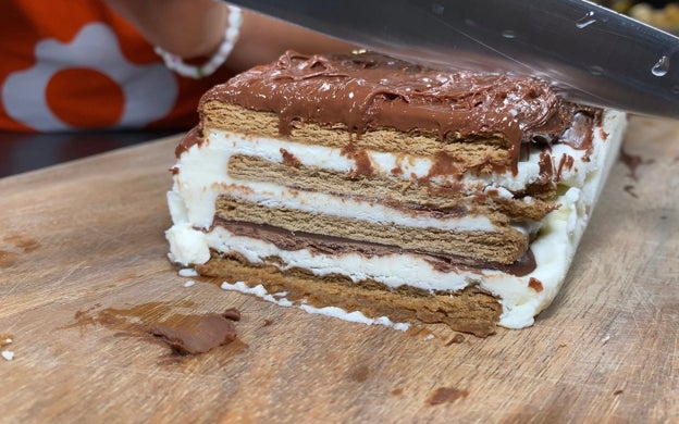 Receta de tarta helada de chocolate y nata | El Diario Vasco