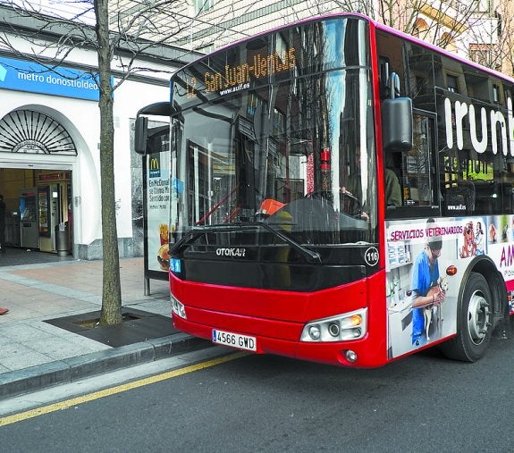 Las nuevas tarifas del autobús urbano entran en vigor hoy | El Diario Vasco